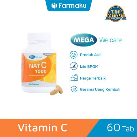 Mega We Care Nat C 1000 60 Tablet Farmaku
