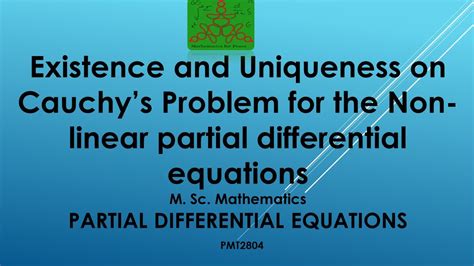 uniqueness of the solution of cauchy problem partial differential