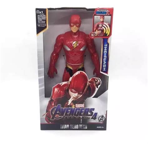 Boneco Flash Articulado Cm Som Parcelamento Sem Juros
