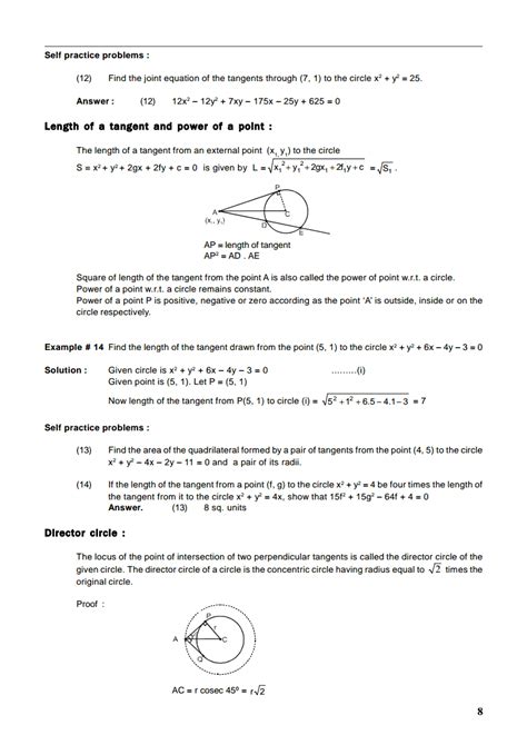 coordinate geometry for jee mains and advanced