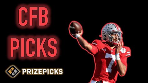WEEK 1 COLLEGE FOOTBALL PRIZEPICKS YouTube