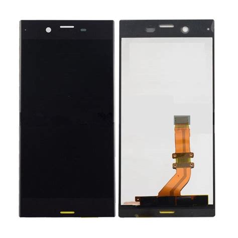 LCD With Touch Screen For Sony Xperia XZ Black By Maxbhi