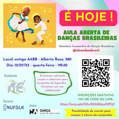 CURSO DE DANÇA LICENCIATURA Aula Aberta de Danças Brasileiras