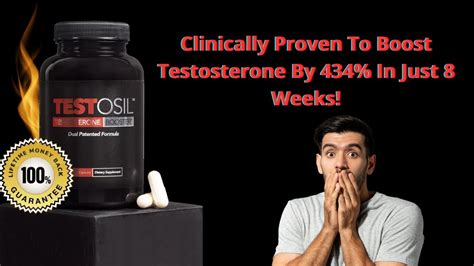 Testosil Clinically Proven To Boost Testosterone By 434 In Just 8