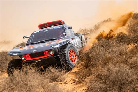 Audi Sport S Rs Q E Tron Rally Prototypes Finish The Morocco Rally