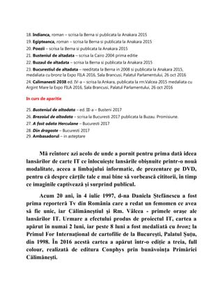 Istoria Lansarilor IT PDF