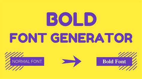 Bold Text Generator The Engineering Knowledge