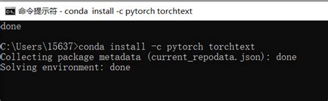 【pytorch】chapter2：anaconda安装torchtext、sentencepiece anaconda下载安装0 2 1版本的torchtext csdn博客
