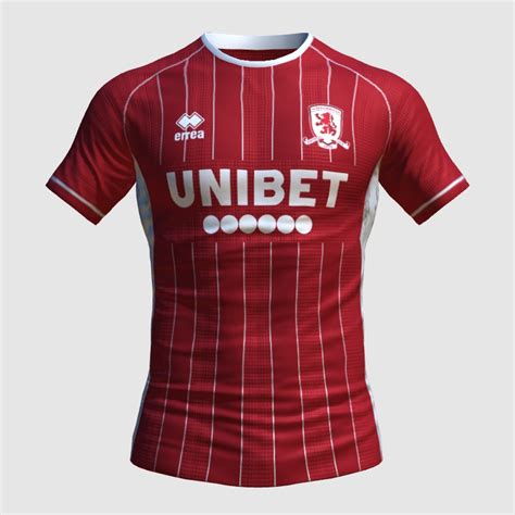 Middlesbrough Home Concept FIFA 23 Kit Creator Showcase