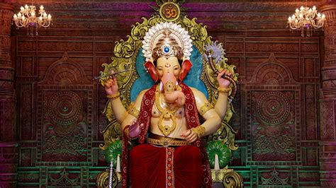 Ganesh Chaturthi 2022 First Look Of Mumbai S Lalbaugcha Raja Unveiled