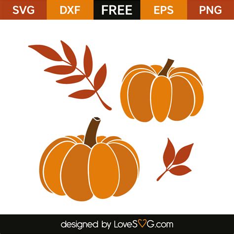Pumpkins Lovesvg