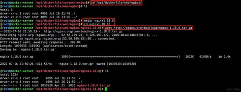 使用dockerfile创建nginx镜像，并详解分层 51cto博客 dockerfile nginx
