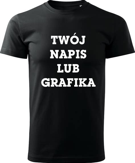 Koszulka M Ska Damska Z Nadrukiem Napis Grafika Zdj Cie Dejna