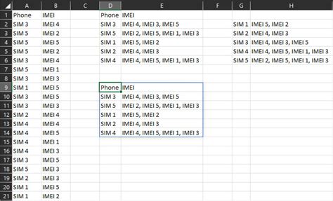 vba excel vlookup for multiple items and combining them in one cell stack overflow