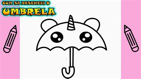 Cum Sa Desenezi O Umbrela Unicorn Deseneaza Singur Invata Usor Sa