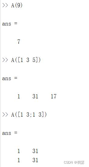 初学matlab第二天 matlab列向量 csdn博客