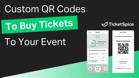 How To Generate A Scannable Qr Code To Buy Tickets To Your Event In