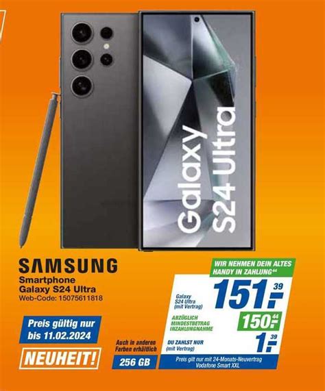Samsung Smartphone Galaxy S24 Ultra Angebot Bei HEM Expert 1Prospekte De