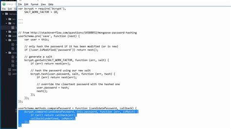 password hashing using mongoose node js tutorial 20 youtube