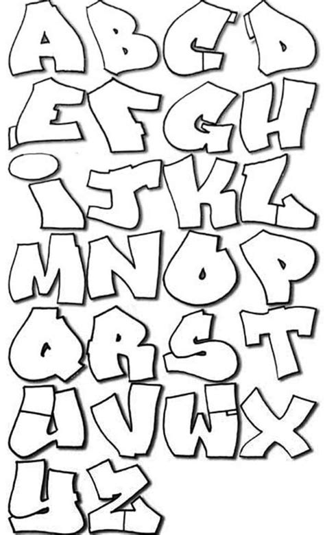 Grafite Graffiti Alphabet Graffiti Alphabet Fonts Graffiti Alphabet