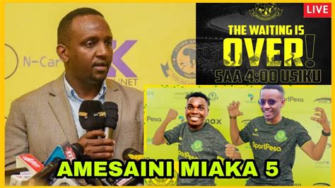 Live Mda Huu Yanga Yatikisa Afrika Luis Miquissone Asaini Miaka