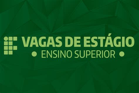 Inscrições abertas para seleção de estagiários Portal IFFluminense