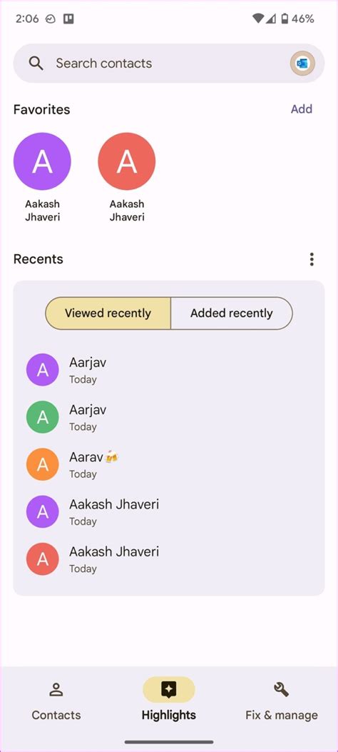 Top 3 Ways To Add Outlook Contacts On Android Guiding Tech