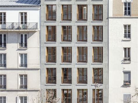 A Paris un immeuble de logements sociaux pensé comme deux bâtiments