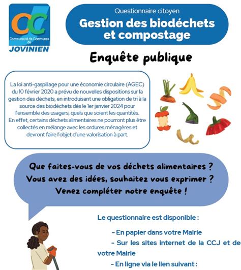Participez à lenquête sur le projet de tri à la source des biodéchets