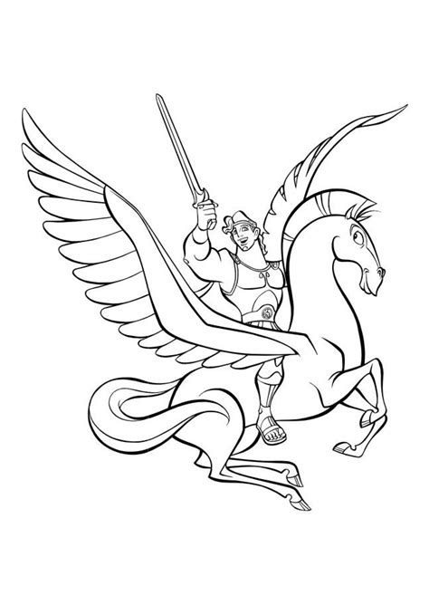 Planse De Colorat Hercule De Colorat P46 Desene De Colorat Hercule De