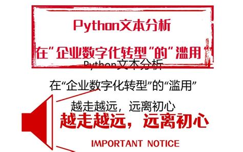 python文本分析在“企业数字化转型”的“滥用”，越走越远，远离初心 michaelscholar michaelscholar 哔哩哔哩视频