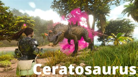 Jak Ocho It Ceratosaura Ceratosaurus Taming Ark Survival Ascended
