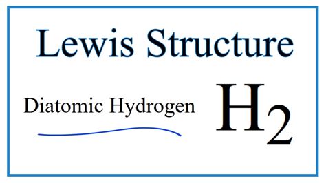 Lewis Diagram For H2