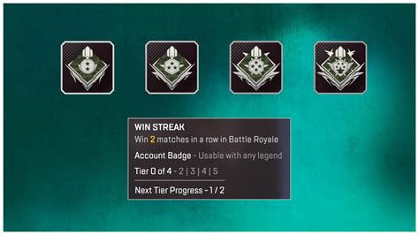 Apex Legends News On Twitter New Win Streak Badges Coming To Apex