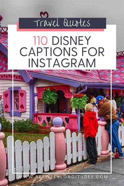 Disney Captions For Instagram Between Longitudes