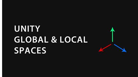 unity 2020 local and global spaces [toogle tool handle rotation] youtube