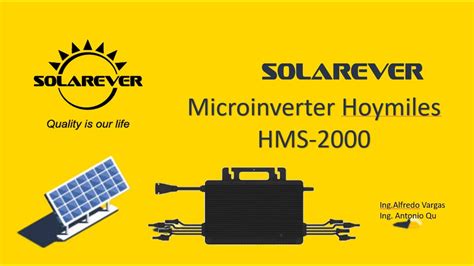 Microinversor Hoymiles W Ficha Tecnica Wholesale Clearance
