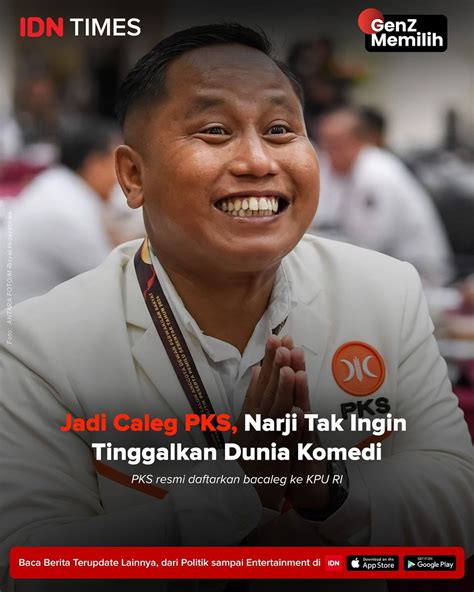 IDN Times On Twitter Komedian Sunarji Alias Narji Memastikan Maju