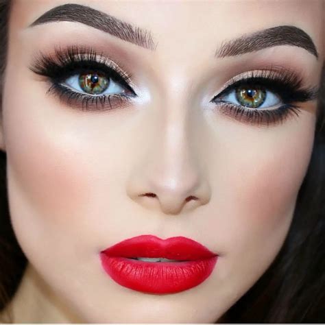 Maquillaje Para Vestido Negro Tendencias De Moda Y Estilos Glam Para