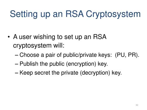 public key cryptography and rsa ppt download