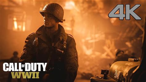 CALL OF DUTY WW2 Walkthrough Gameplay Part 1 Normandy Campaign D