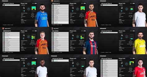 PES 2021 Facepack Serie A TIM Serie B BKT V5 PESNewupdate
