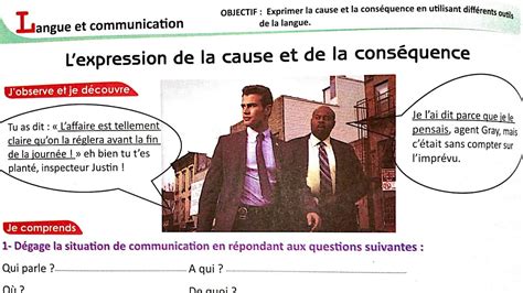 L Expression De La Cause Et De La Cons Quence Me Ann E Coll Giale