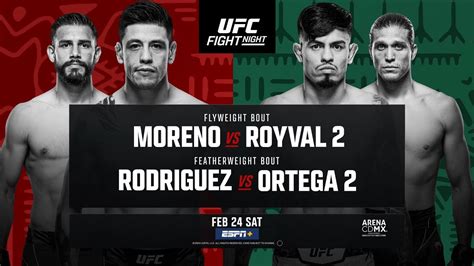 UFC Mexico Moreno Vs Royval 2 February 24 Fight Promo YouTube