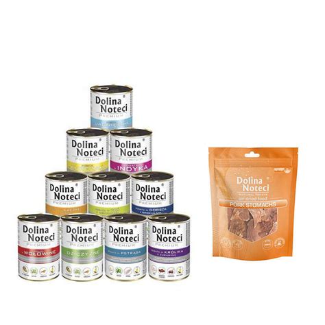 Mokra Karma Dla Psa Dolina Noteci Premium Mix 12 X 800 G Dolina