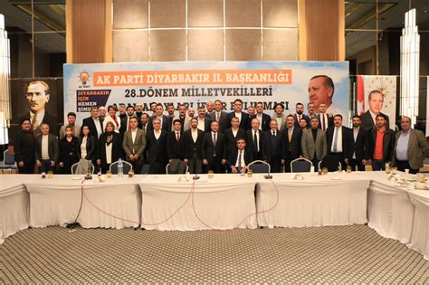 AK parti Diyarbakır İl Başkanı Milletvekili Aday Adaylarına İftar