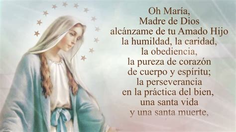 oración a la virgen milagrosa para pedir un milagro