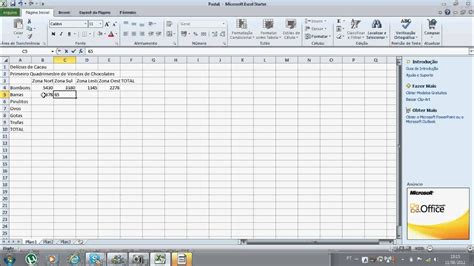 Criando Uma Planilha Profissional No Excel 2010 Parte 1 YouTube