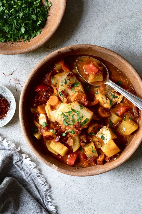 Ragoût de poisson aux tomates et chorizo K pour Katrine