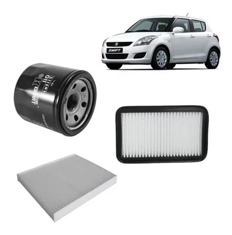 Kit Filtro Aceite Aire Polen Para Suzuki Swift 1 3 2004 2011 Cuotas